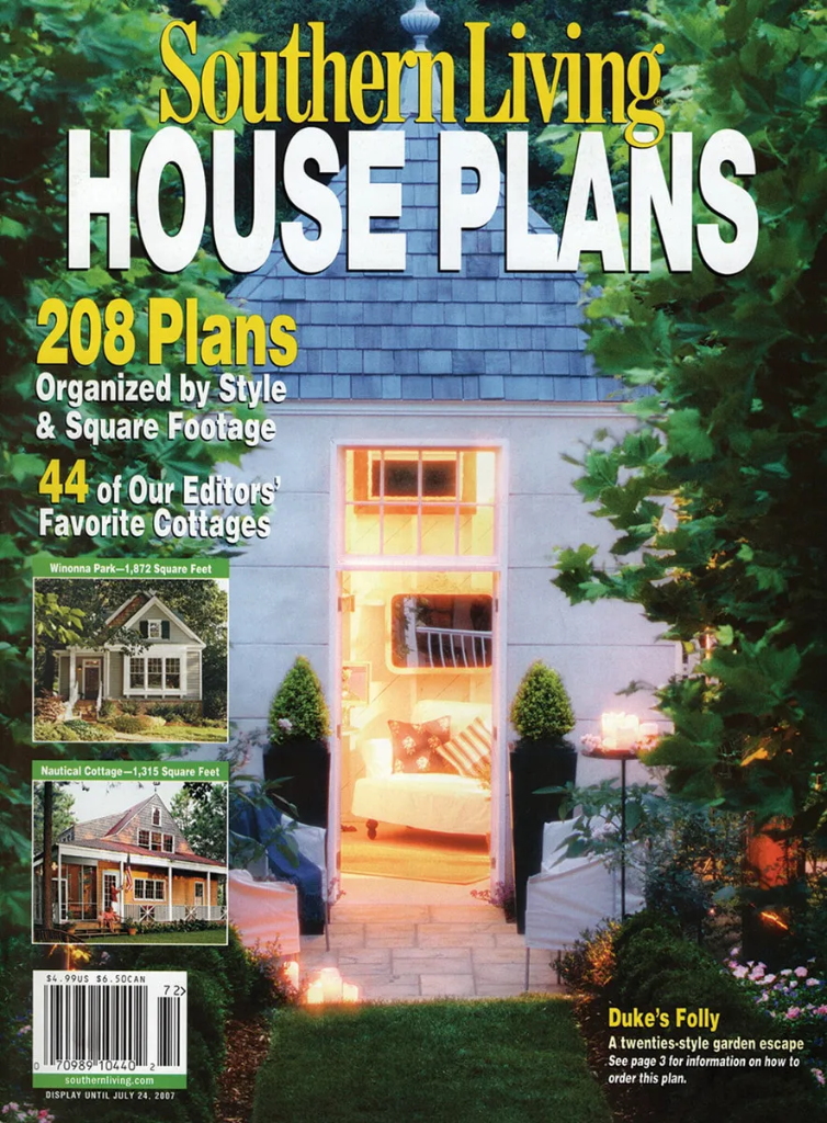 House Plans Summer 2007 Plan Magazine | Southern Living House Plans